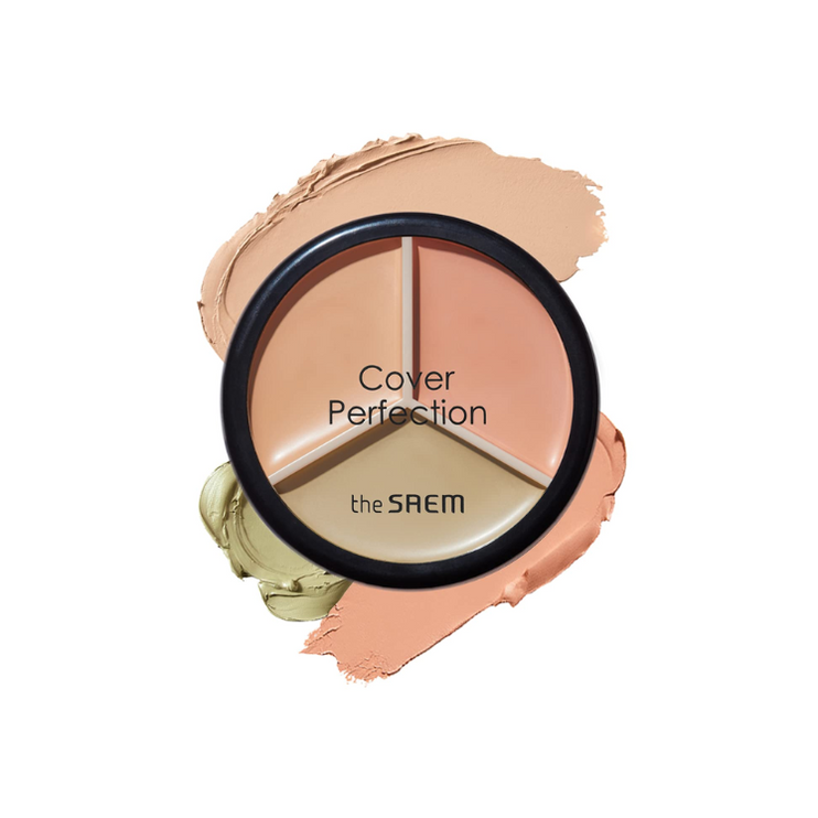 [the SAEM] Cover Perfection Triple Pot Concealer 4.5g*3 (5 Colors ...