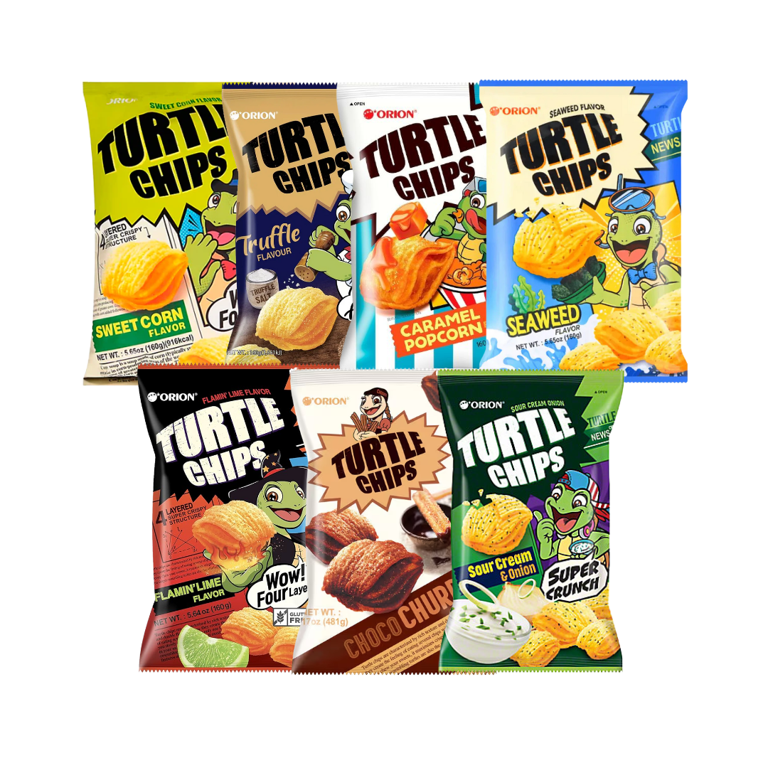 [Orion] Turtle Chips (7 flavors) 160g — KollecteUSA