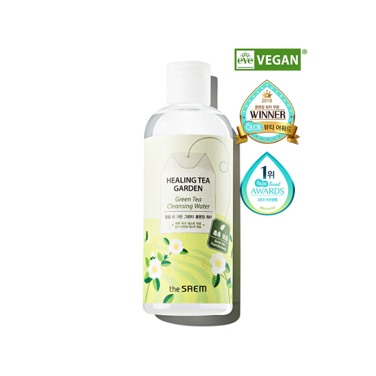 [the SAEM] Healing Tea Garden Green Tea Cleansing Water 300ml — KollecteUSA