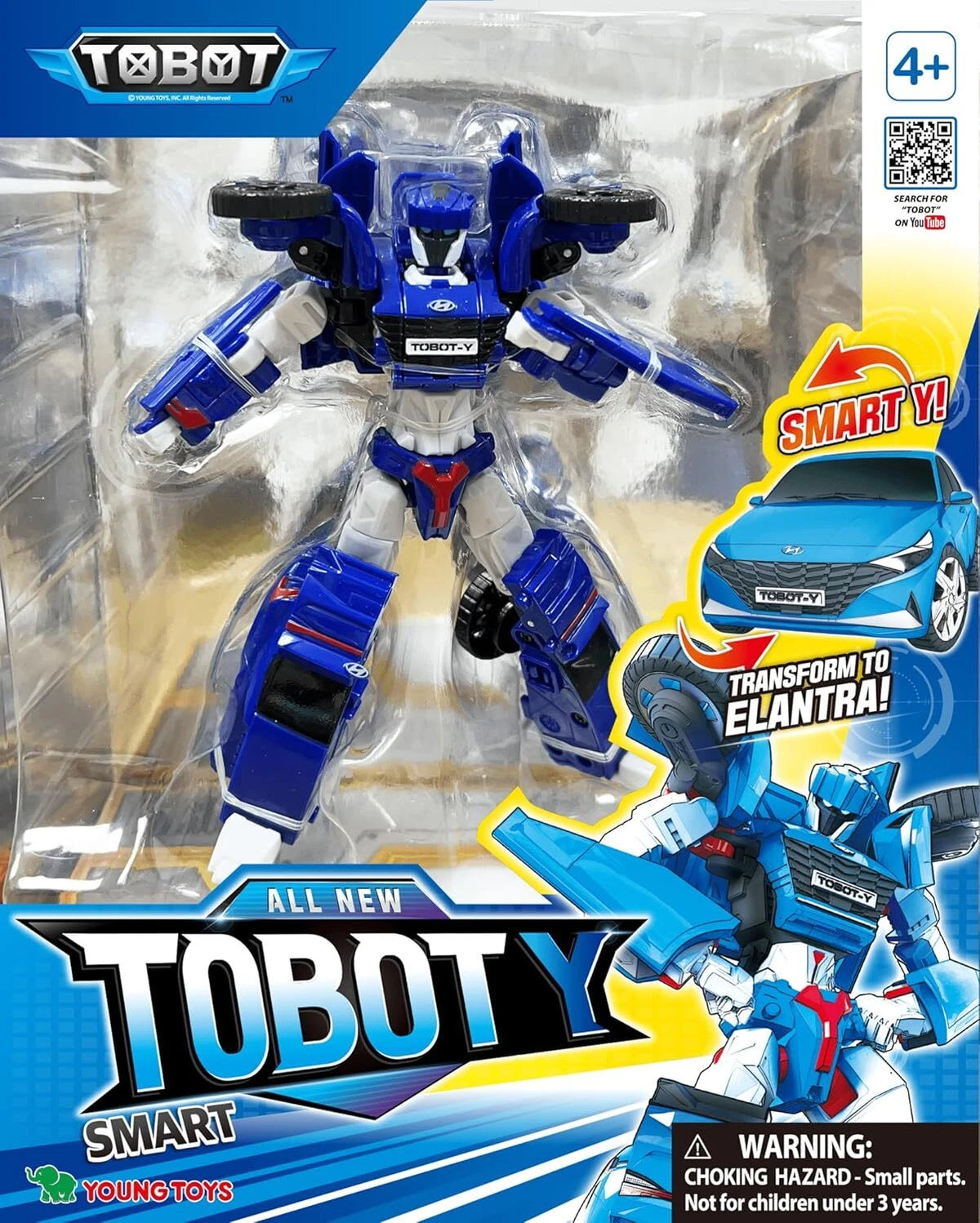 TOBOT Smart Y, Youngtoys Transforming Collectible Vehicle to Robot Med ...