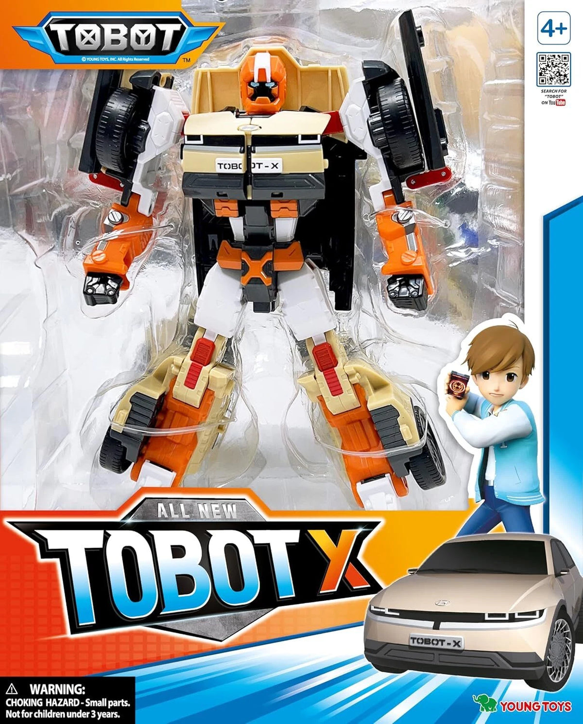 TOBOT X, YOUNG TOY Large Size Transforming Collectible Vehicle Large S ...