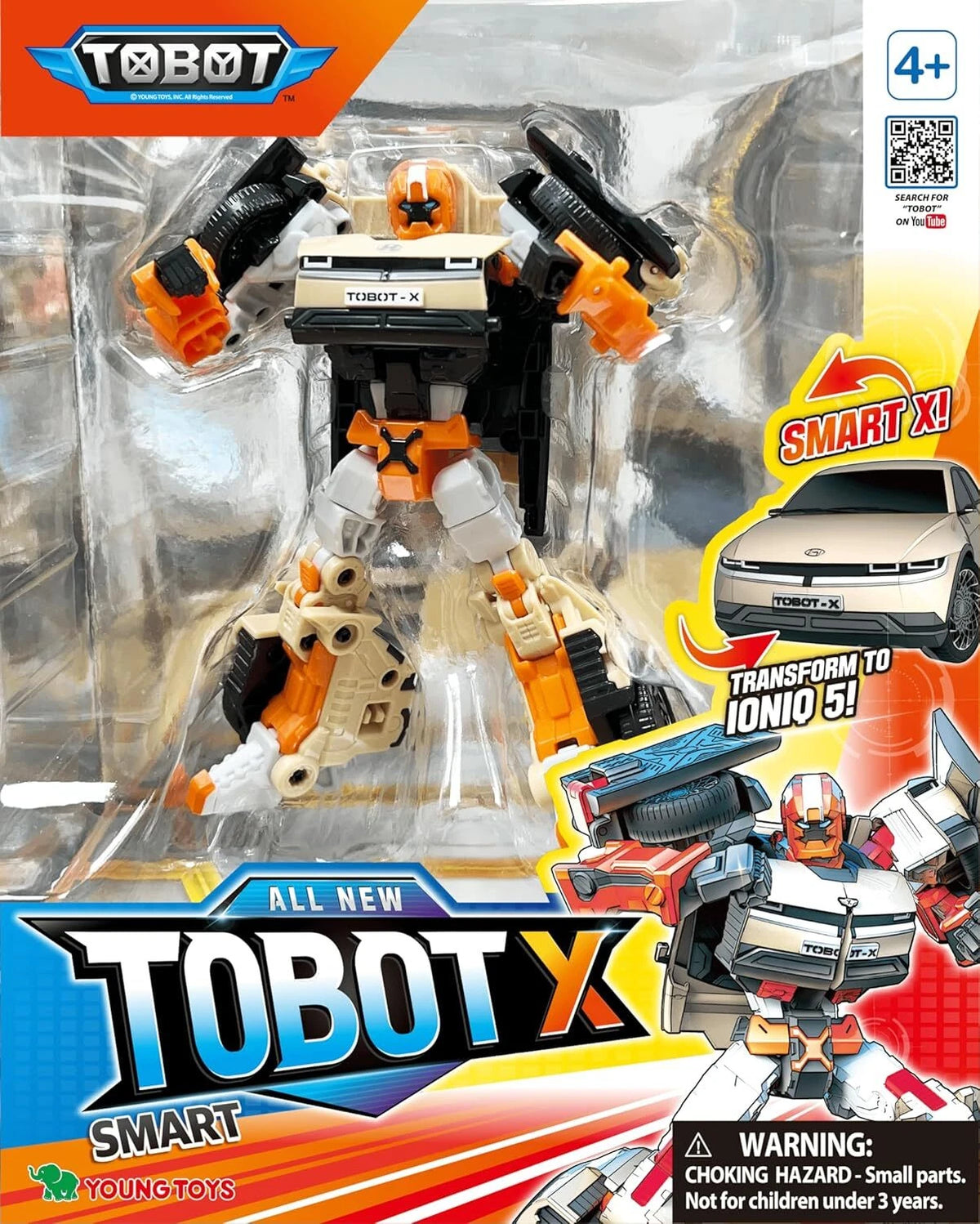TOBOT SMART X, Youngtoys Transforming Collectible Vehicle to Robot Siz ...